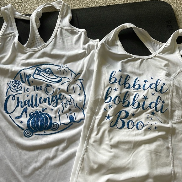 Tops | Athletic Running Costume Tanks For Run Disney Races | Poshmark